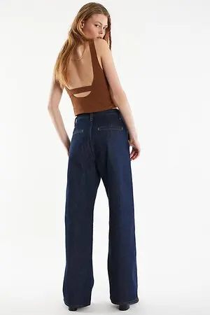 Citizens Of Humanity Ayla Polish Wide Leg Jeans - Amherst