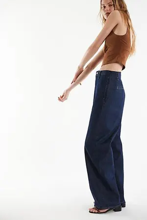 Citizens Of Humanity Ayla Polish Wide Leg Jeans - Amherst
