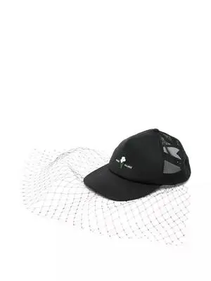 UNDERCOVERISM Mesh Detailing Cap - Black