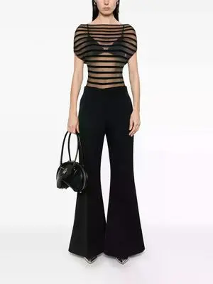 Givenchy Flared Trousers - Black