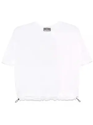 Herno Drawstring-hem T-shirt