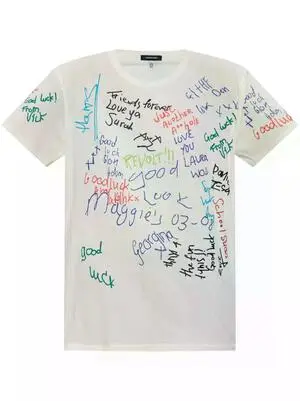 R13 Text-print T-shirt
