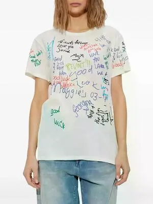 R13 Text-print T-shirt