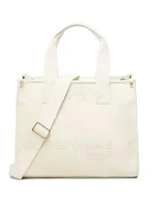 V°73 Logo Embossed Tote Bag