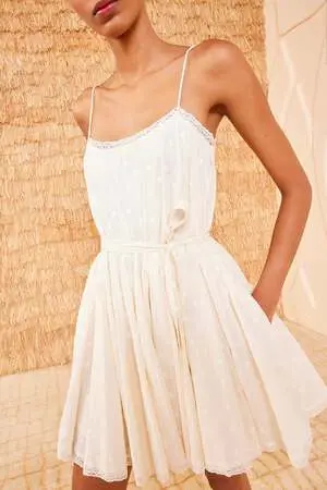 Ulla Johnson Beatriz Dobby Mini Dress