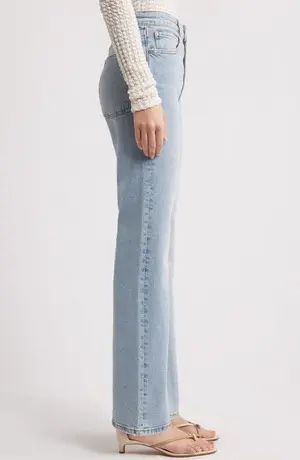 FRAME The Pixie Arrow High-waist Bootcut Jeans