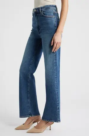 FRAME The Pixie Arrow High-waist Bootcut Jeans