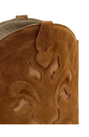 ALLSAINTS Dolly Western Boots - Etch Tan Brown