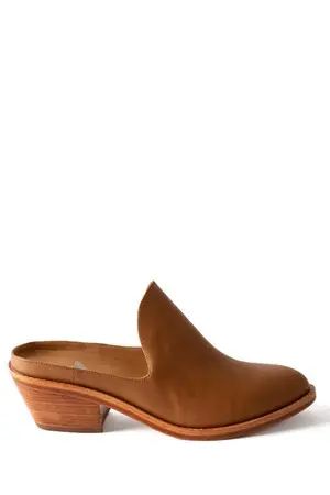 FORTRESS Michelle Heeled Mule - Caramel