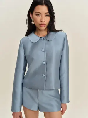 REFORMATION Dela Two-Piece Set Blue
