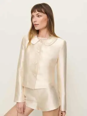 REFORMATION Dela Two-Piece Set Ivory
