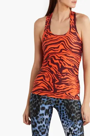TWIN FANTASY Tiger-print Tank