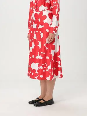 Marni Floral Print Midi Skirt