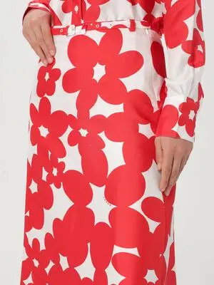 Marni Floral Print Midi Skirt