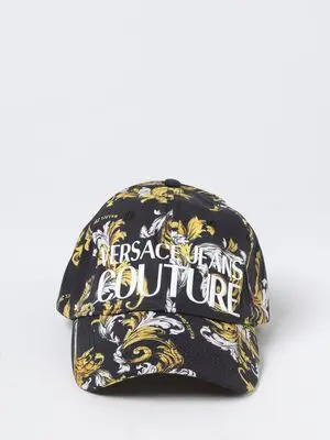 Versace Printed Baseball Cap - Black