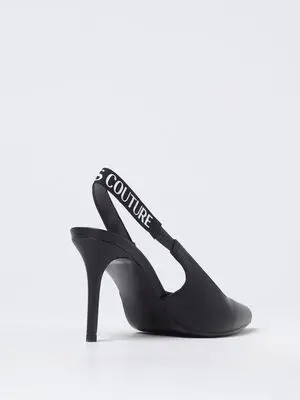 Versace Slingback Pumps - Black
