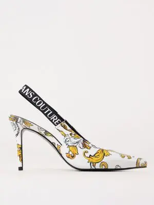Versace Pointed Pumps - White