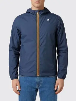K-WAY K-Way Zip-Up Hooded Jacket Blue 1