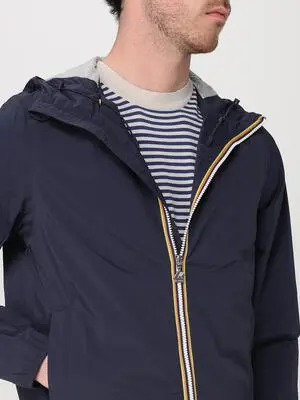 K-WAY Zip-up Hooded Jacket - Navy