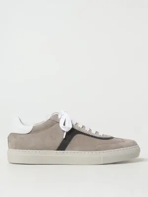 Brunello Cucinelli Lace-up Suede Sneakers - Ice