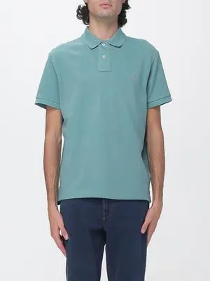Polo Ralph Lauren Short-sleeved Cotton Polo Shirt With Embroidered Pony Logo Forest Green