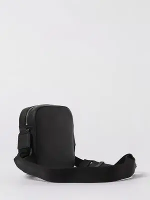 BOSS Leather Shoulder Bag - Black