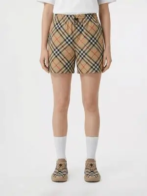 Burberry Thigh Length Shorts For Women