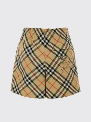 Burberry Vintage Check Polyester Shorts - Beige