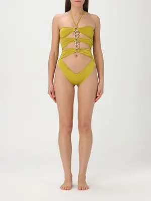 Elisabetta Franchi One Piece Swimsuit - Green