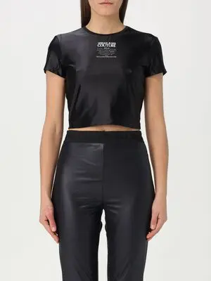 Versace Cropped T-shirt - Black