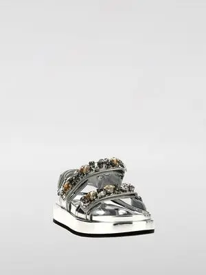 Tory Burch Embellished Heeled Platform Sandals