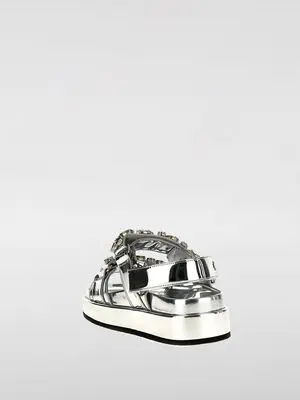 Tory Burch Embellished Heeled Platform Sandals
