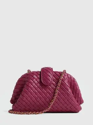 Bottega Veneta Clutch - Violet