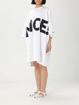Moschino Oversized Graphic T-shirt Dress