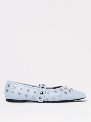 Stella McCartney Stella McCartney Studded Ballet Flats Gnawed Blue