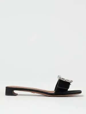 Dolce & Gabbana Embellished Flat Sandals - Black