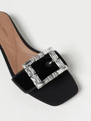 Dolce & Gabbana Embellished Flat Sandals
