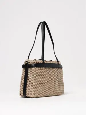 Dolce & Gabbana Woven Shoulder Bag - Beige