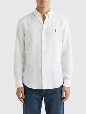 Polo Ralph Lauren Linen Casual Shirt - White