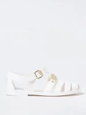 Moschino Flat Sandal - White