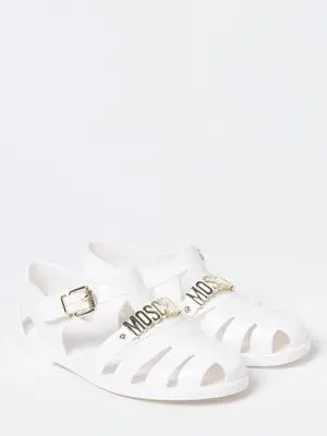 Moschino Flat Sandal - White