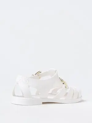 Moschino Flat Sandal - White