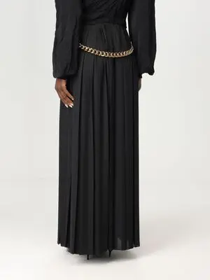 Balenciaga Pleated Maxi Skirt - Black
