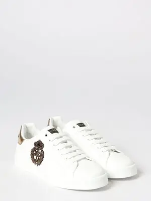 Dolce & Gabbana Portofino Monogram Trainers - White