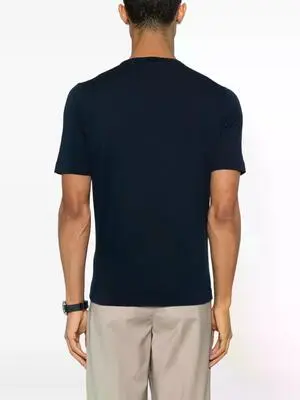 Caruso Short-sleeves Cotton T-shirt - Blue