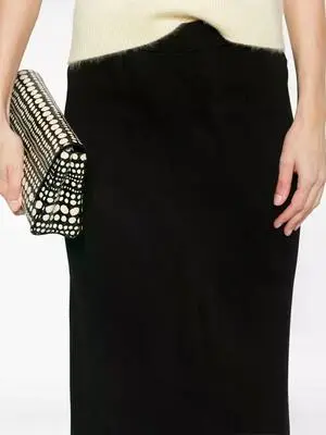 P.a.r.o.s.h Ribbed Midi Skirt