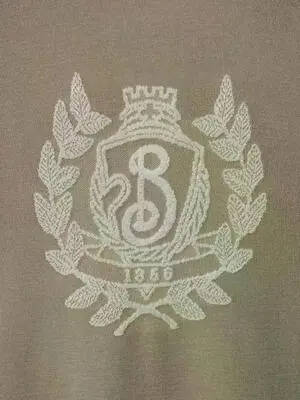 Burberry B Crest-embroidered Polo Shirt