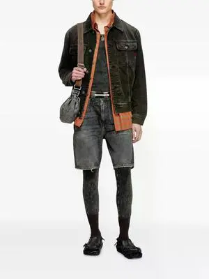 DIESEL® D-fin Denim Shorts - Black