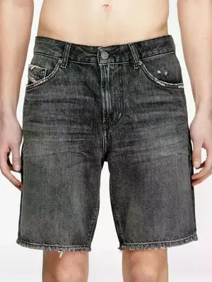 DIESEL® D-fin Denim Shorts - Black