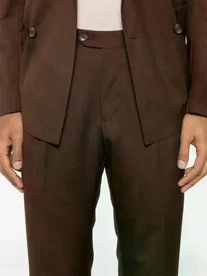 Tagliatore Wool Suit - Brown
